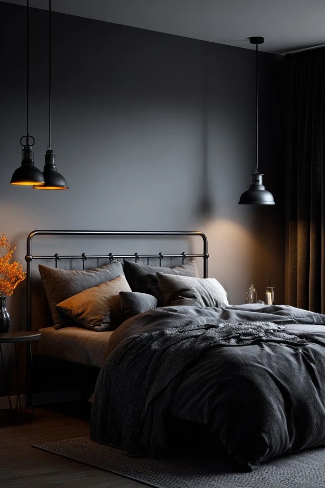 Moody Bedroom Ideas: 20 Dramatic Designs in Deep Dark Tones – Room Blossom